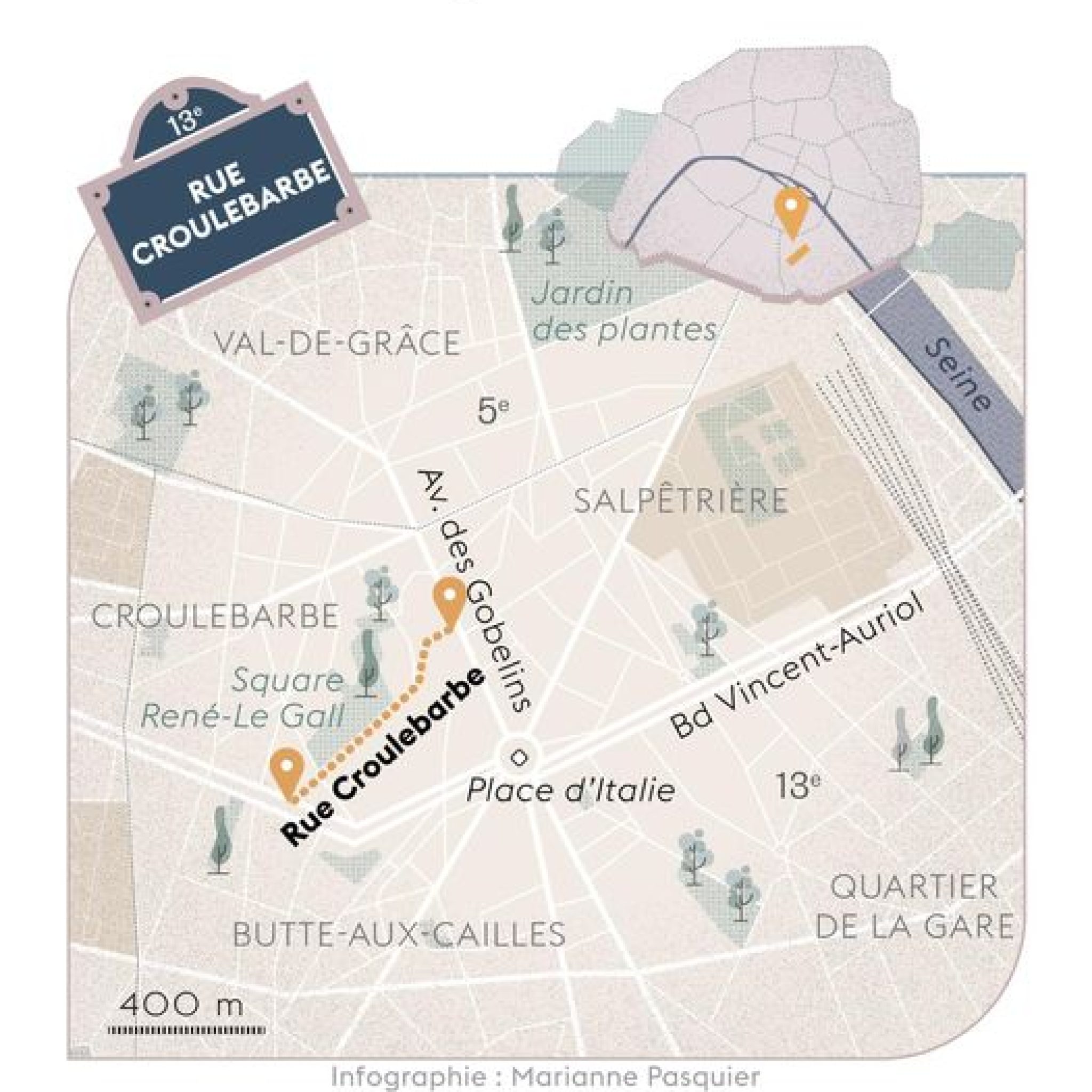 Rue Croulebarbe : Un Voyage à Travers l'Histoire, la Littérature et le ...